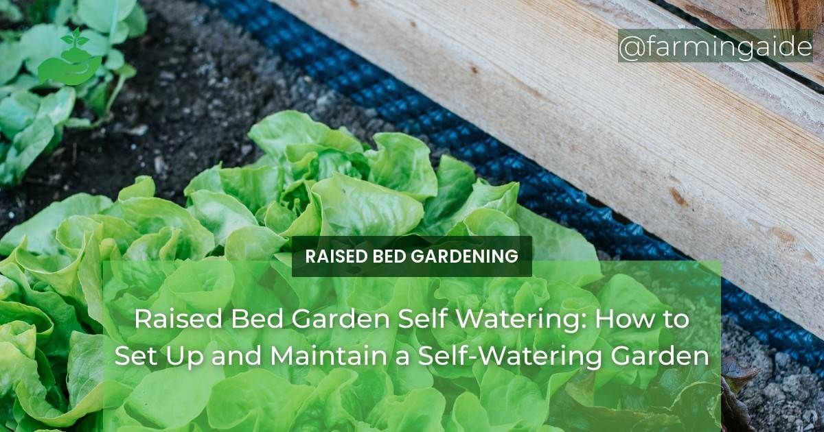 Self Watering Raised Bed Garden: How to Set Up and Maintain a Self ...