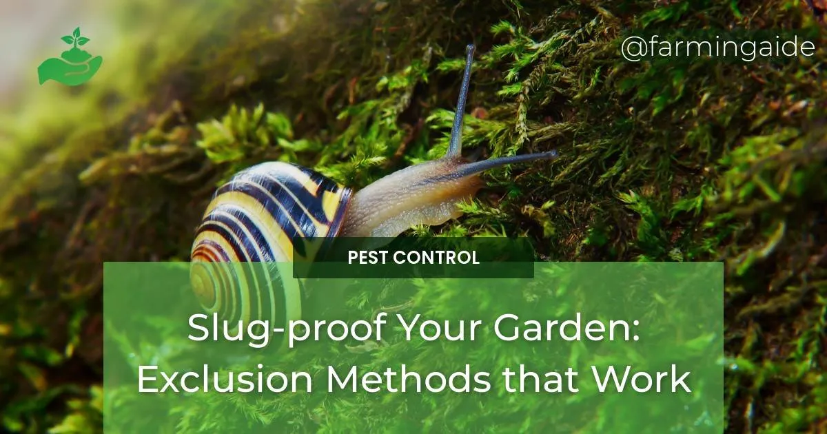 Slug-proof Your Garden: Slug Exclusion Methods that Work